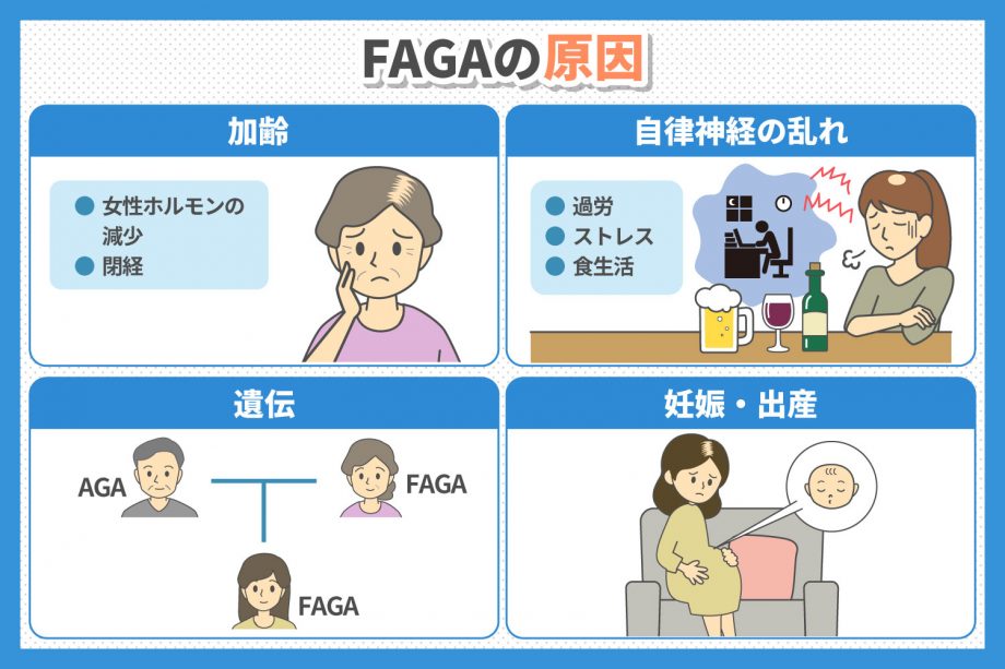 女性の薄毛“FAGA”って何？原因や対策・治療方法と合わせて解説します｜池袋AGAクリニックで発毛治療